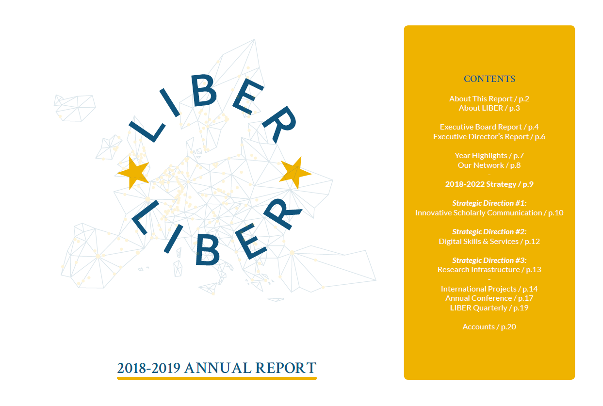 LIBER’s First Annual Report is Here! - LIBER Europe