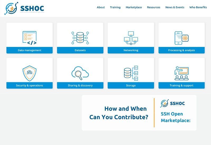 SSH Open Marketplace: How and When Libraries Can Contribute - LIBER Europe