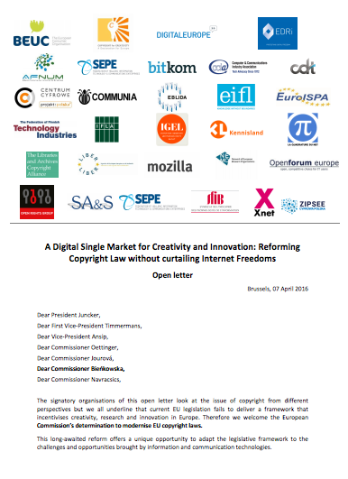 LIBER Signs Joint Open Letter To European Commission - LIBER Europe