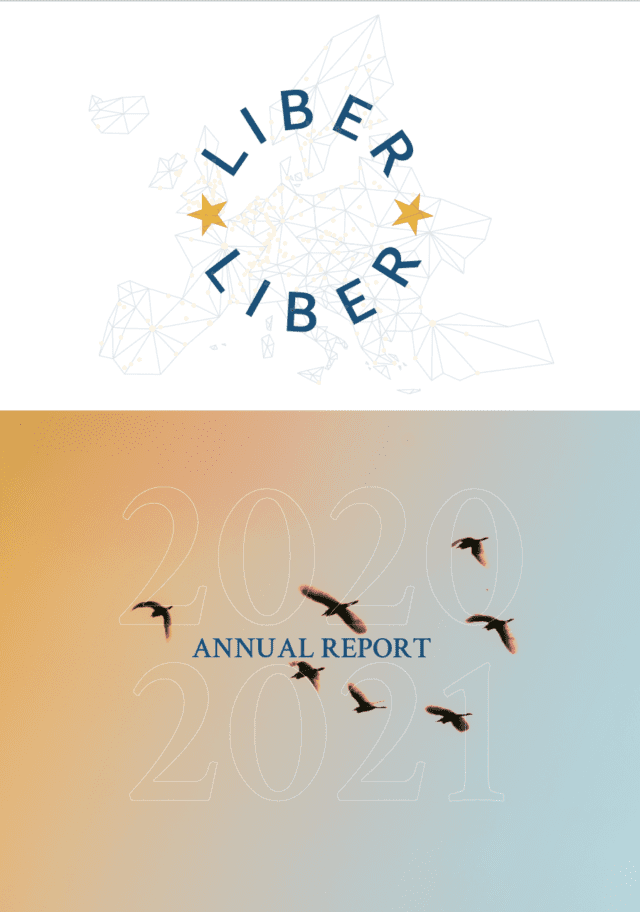 LIBER 2020 - 2021 Annual Report - LIBER Europe