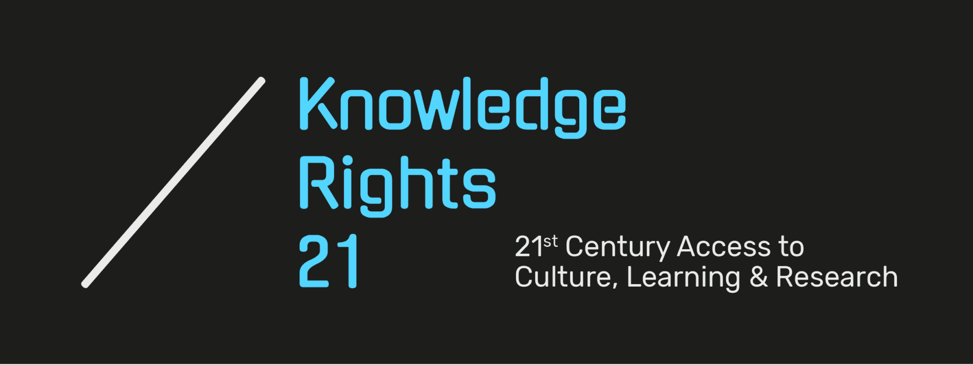 Knowledge Rights 21 - LIBER Europe