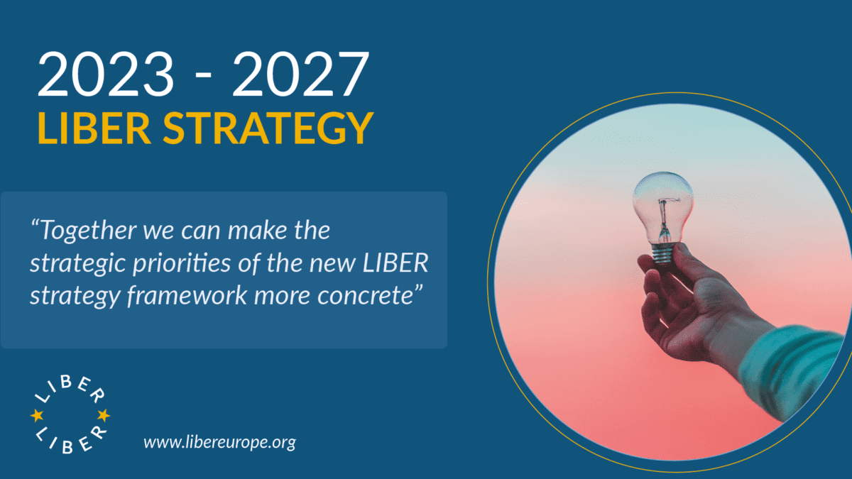 Roundtable Discussion: Working Groups & LIBER's Next Strategy (2023 ...