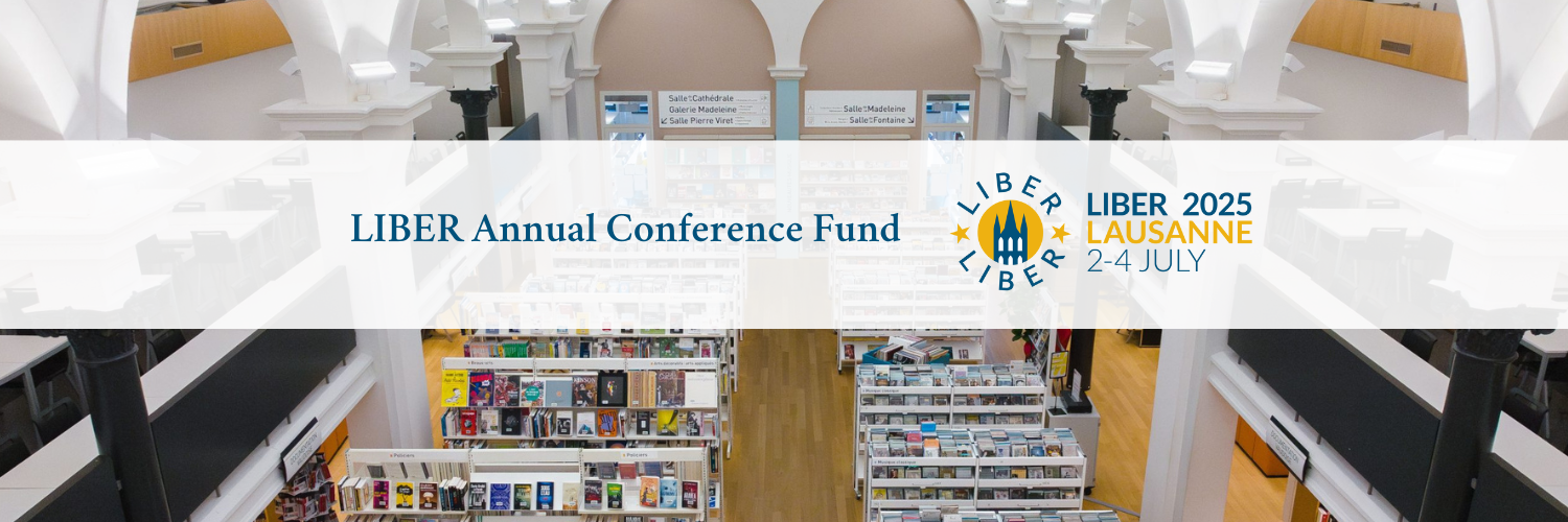 LIBER’s Annual Conference Fund Applications [CLOSED] - LIBER Europe