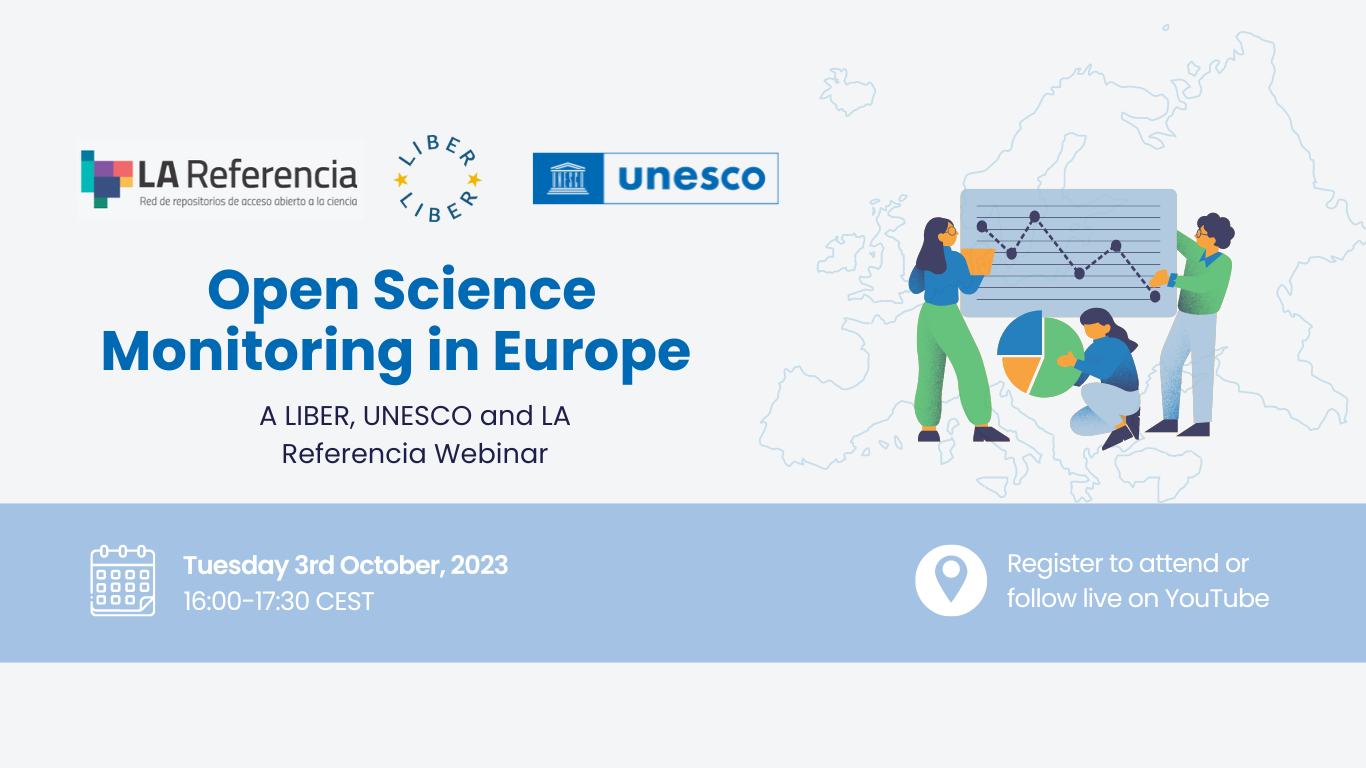 LIBER Announces Joint Webinar with UNESCO and LA Referencia - LIBER Europe
